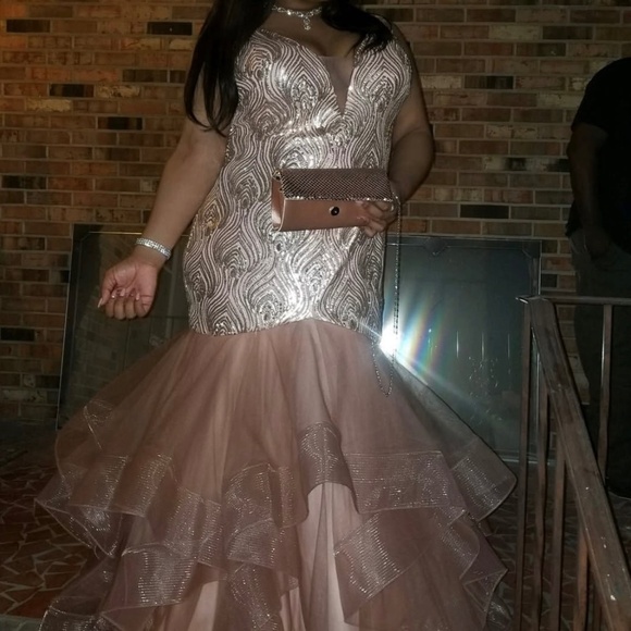 Dresses | Rose Gold Prom Dress | Poshmark